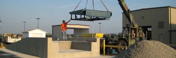 Decatur Armory: Military Vehicle Wash Bay and Loading Ramp | Land ...